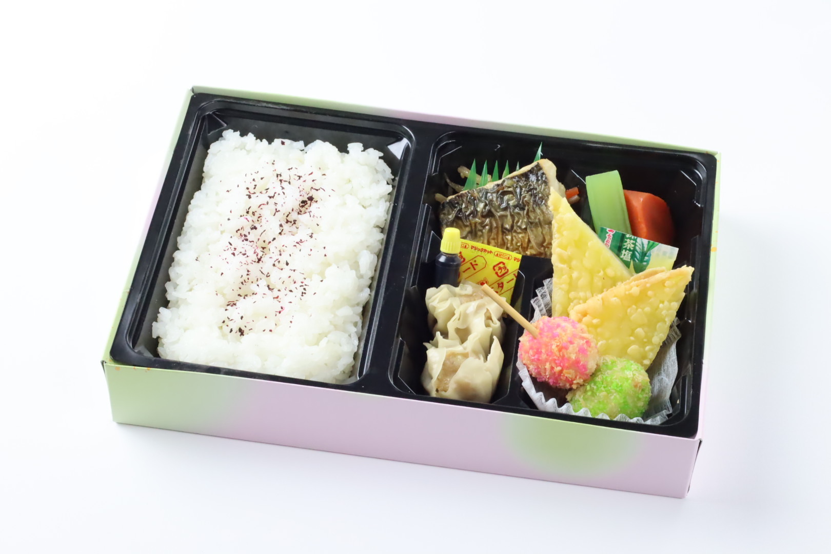 幕の内弁当(きっすい)【パック緑茶付】|弁当宅配のサポート 幕の内弁当(きっすい)【パック緑茶付】|弁当宅配のサポート
